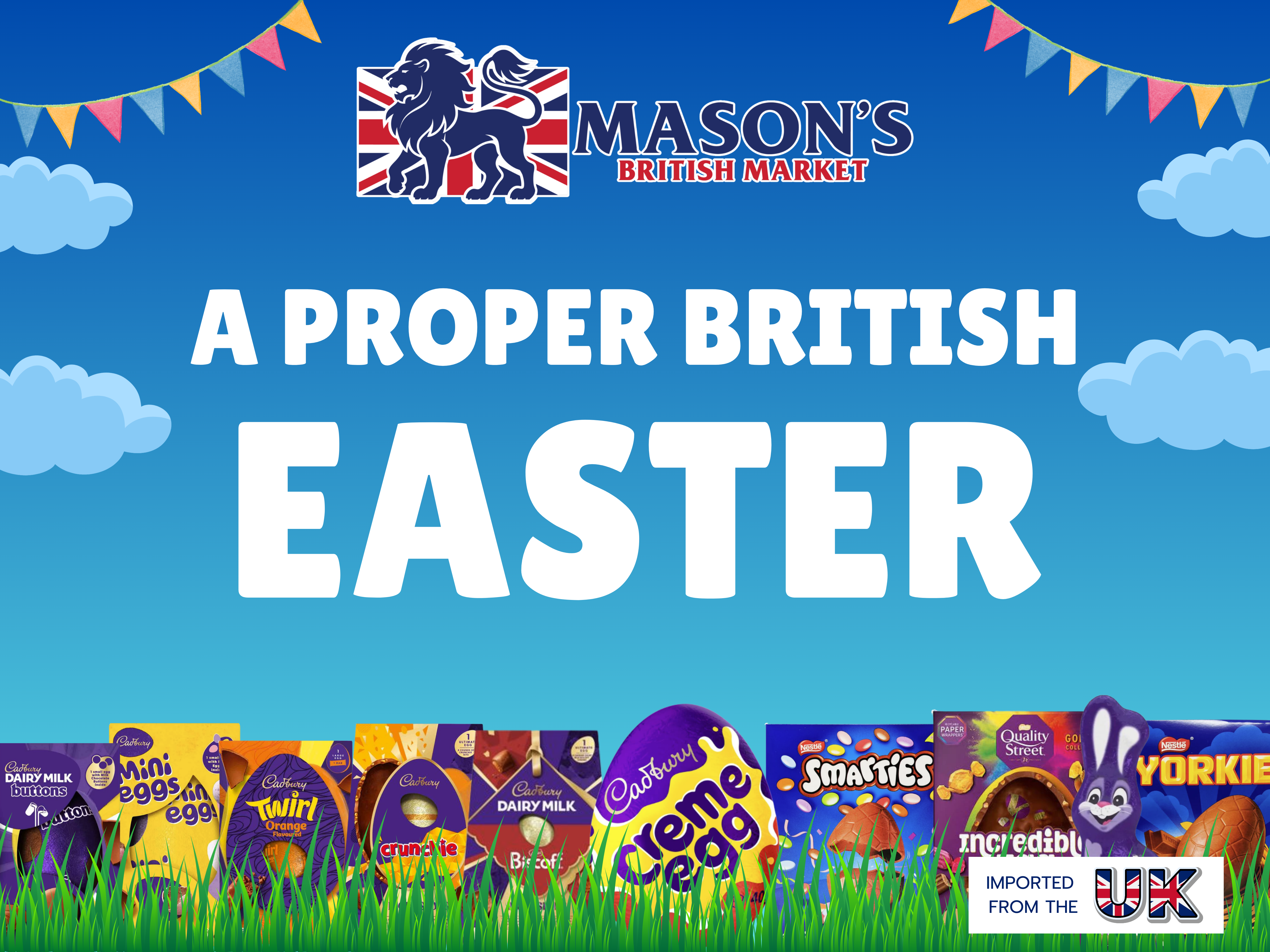 Easter 2026 – Masons British Market